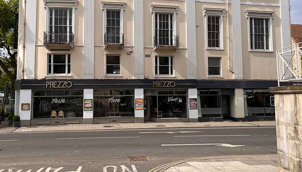 Cheltenham Promenade | Prezzo Italian Restaurant