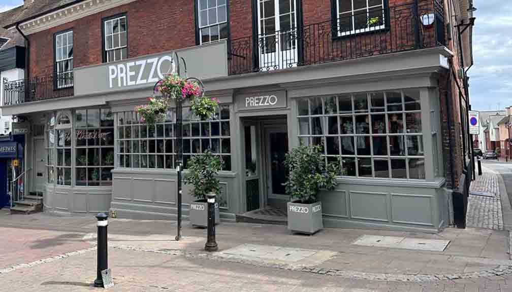 Italian Restaurant in Bury St Edmunds | Prezzo Italian Restaurant