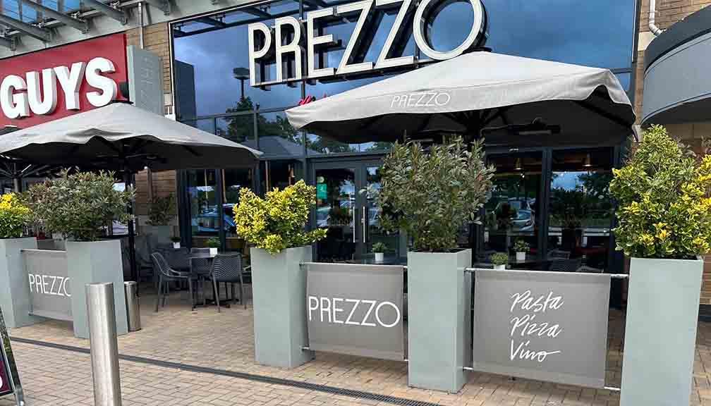 Italian restaurant in Leicester | Prezzo Italian Restaurant
