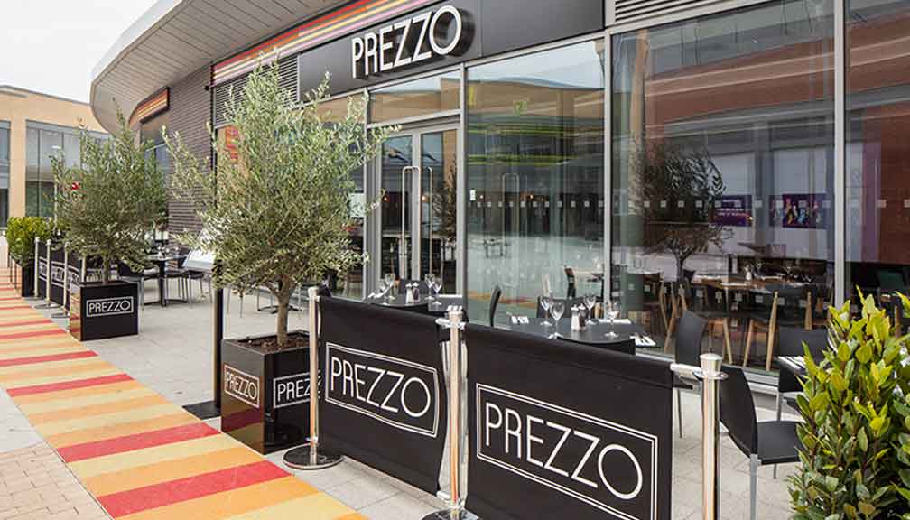 Italian restaurant in Hinckley | Prezzo Italian Restaurant