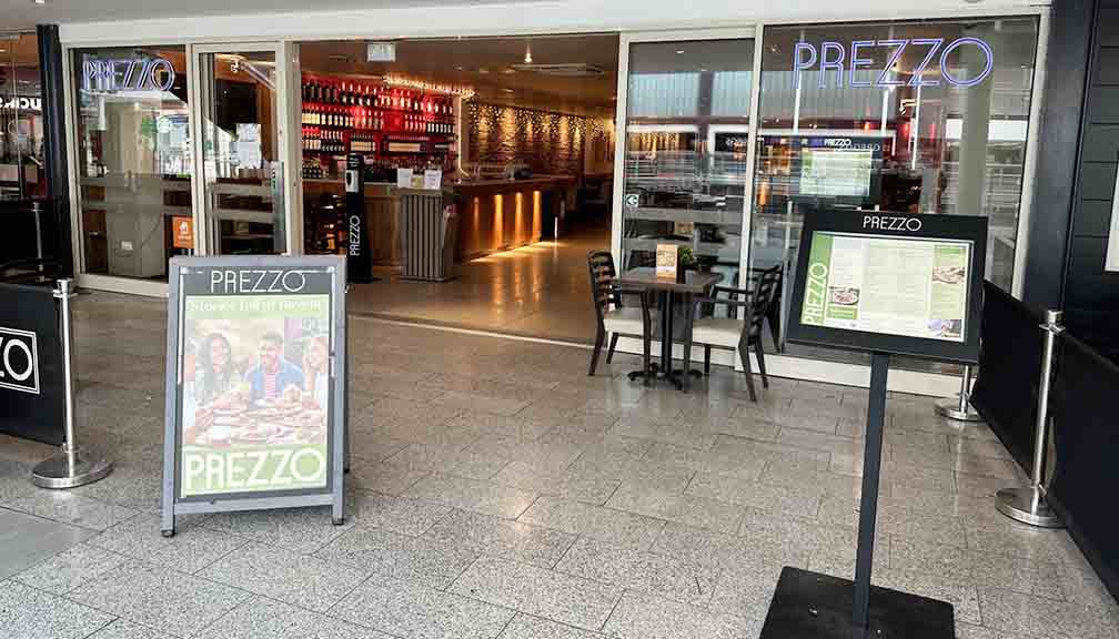 Italian restaurant in Hull | Prezzo Italian Restaurant