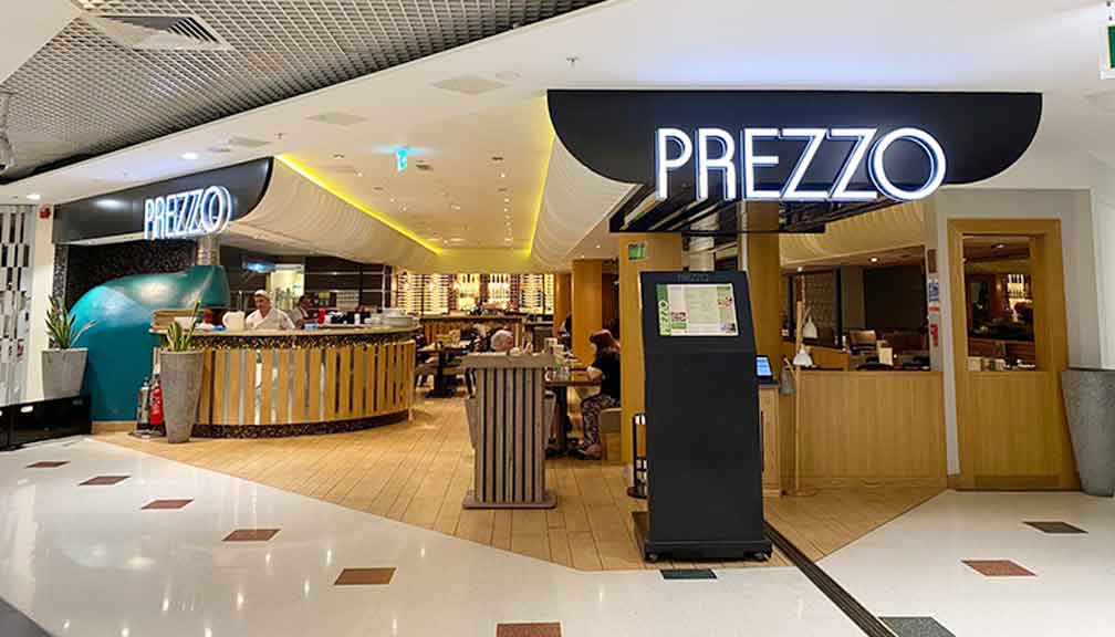 Italian restaurant in Victoria | Prezzo Italian Restaurant