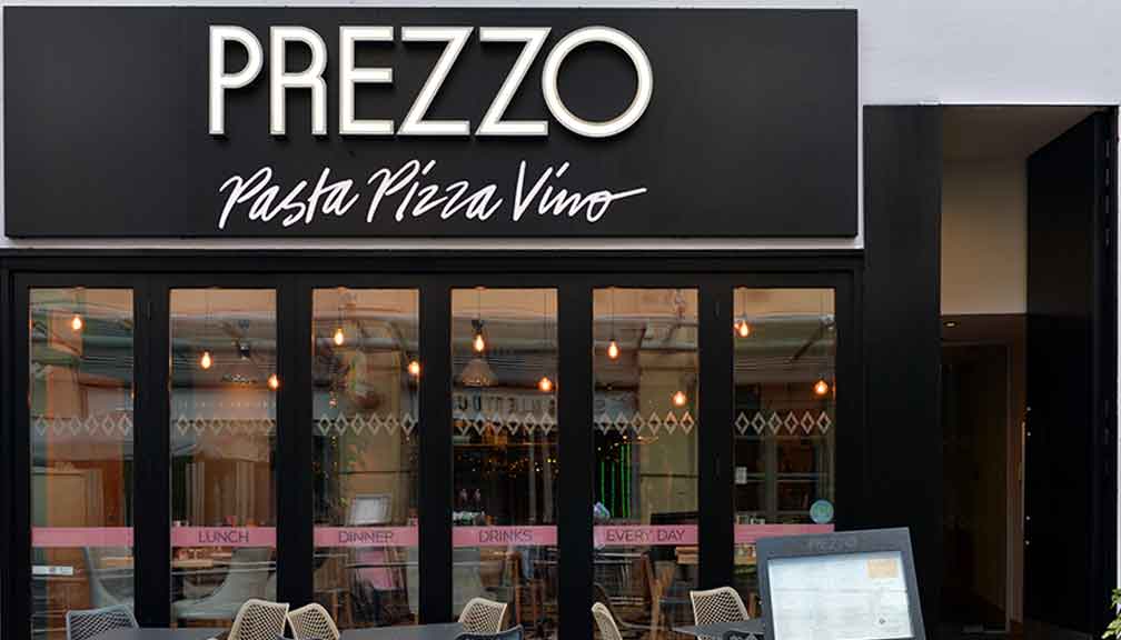 Italian restaurant in Nottingham | Prezzo Italian Restaurant
