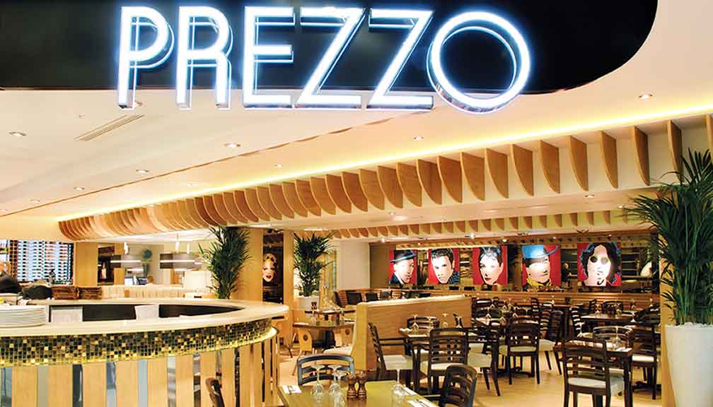 Italian restaurant in Victoria | Prezzo Italian Restaurant