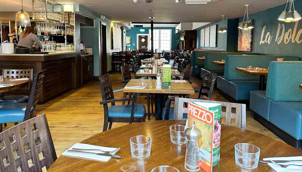 Italian restaurant in Hornchurch | Prezzo Italian Restaurant