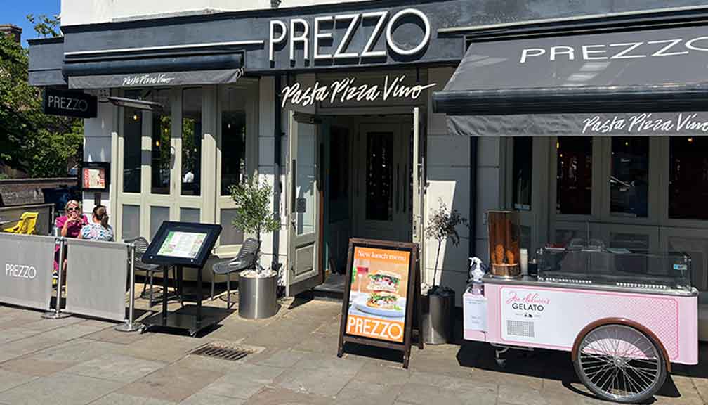Italian Restaurant in Cambridge | Prezzo Italian Restaurant