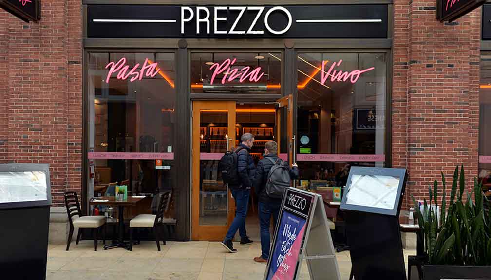 Italian restaurant in Leeds | Prezzo Italian Restaurant